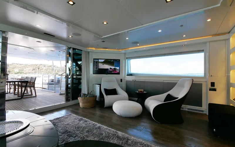 SUD yacht for charter (Sanlorenzo, 37m, 2009)